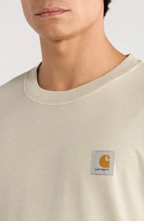 Carhartt Work In Progress Vista Loose Fit Logo T-shirt - White Garment Dyed