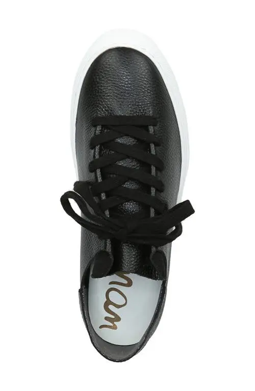Sam Edelman Poppy Leather Sneakers - Black