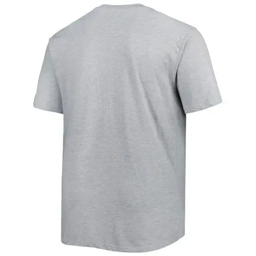 Profile Heathered Gray Milwaukee Bucks Big & Tall Heart & Soul T-shirt - Heather Gray