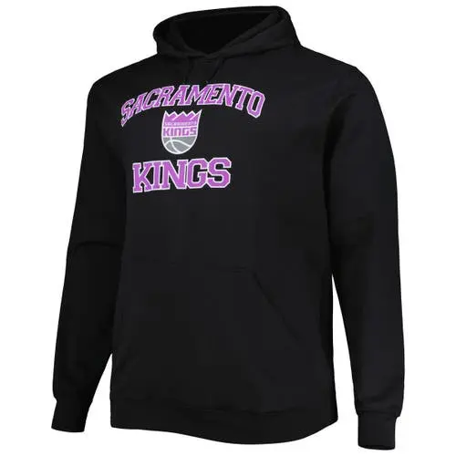 Profile Sacramento Kings Big & Tall Heart & Soul Pullover Hoodie