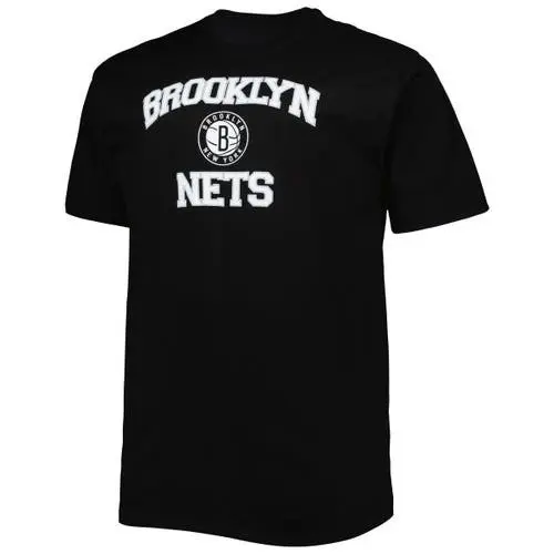Profile Brooklyn Nets Big & Tall Heart & Soul T-shirt