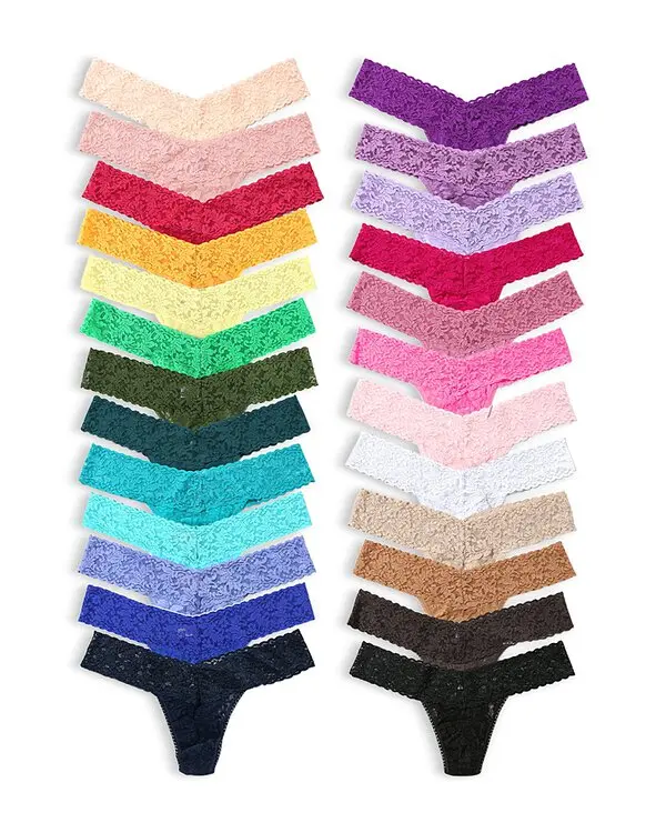 Hanky Panky Low Rise Thong 25-pack Advent Calendar - Holiday Fashion