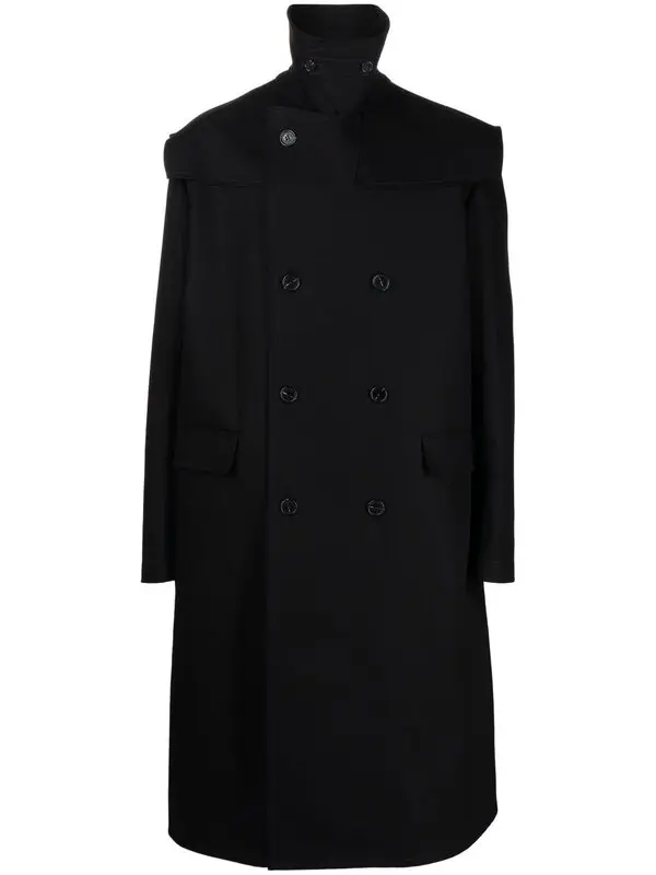 Raf Simons Oversized Double-breasted Coat