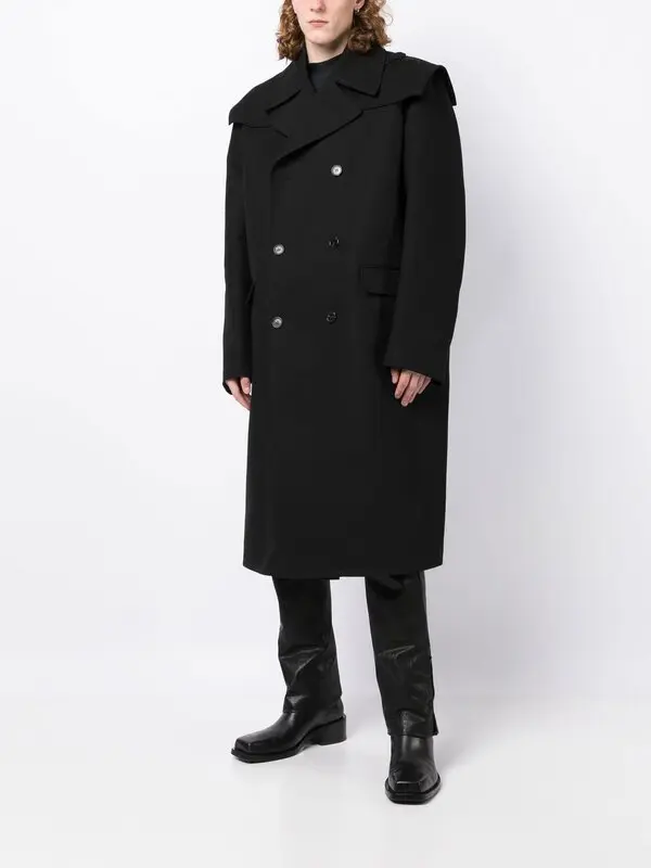 Raf Simons Oversized Double-breasted Coat