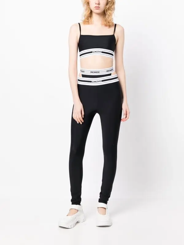 Monse Logo-waist Sports Bra