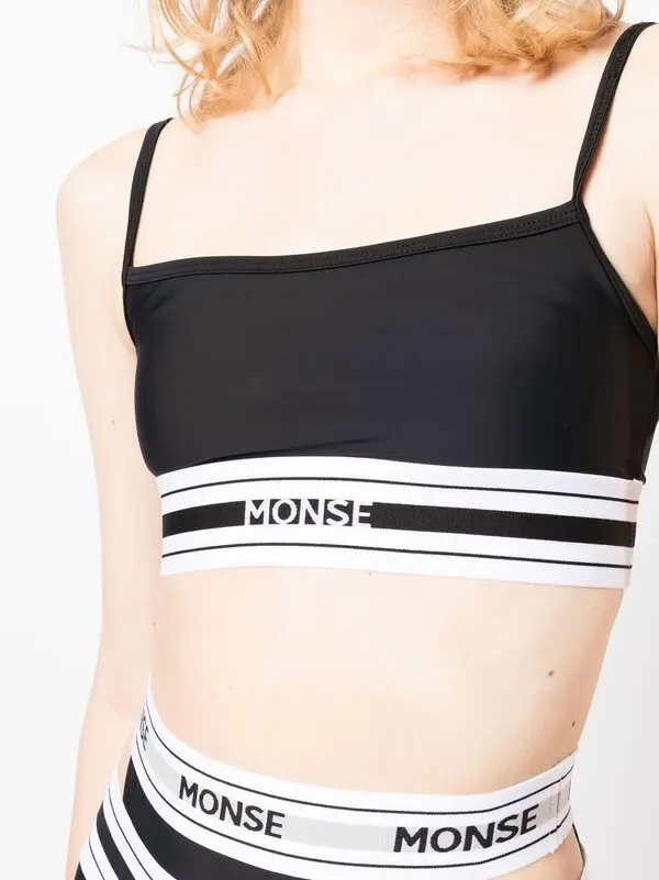 Monse Logo-waist Sports Bra