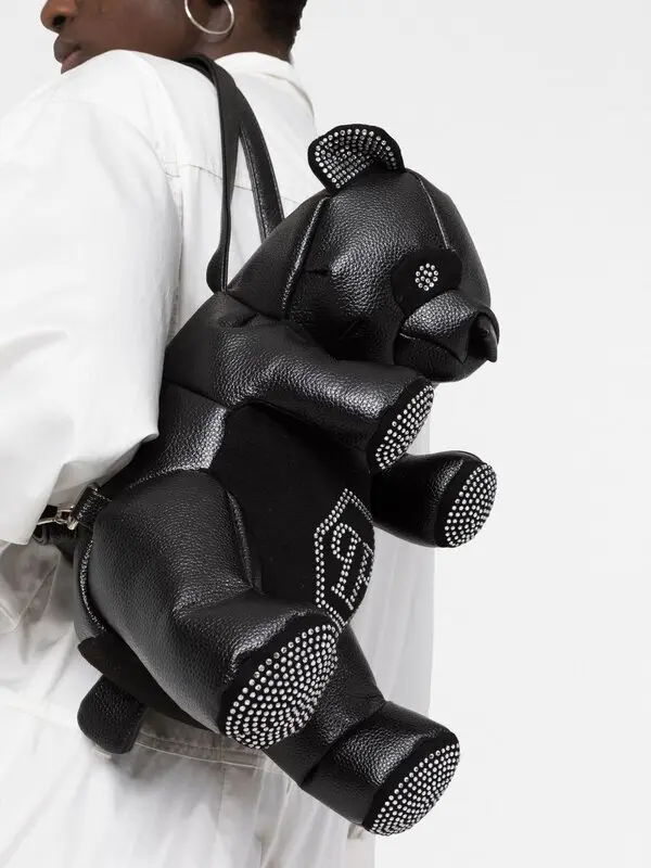 Philipp Plein Teddy Leather Backpack