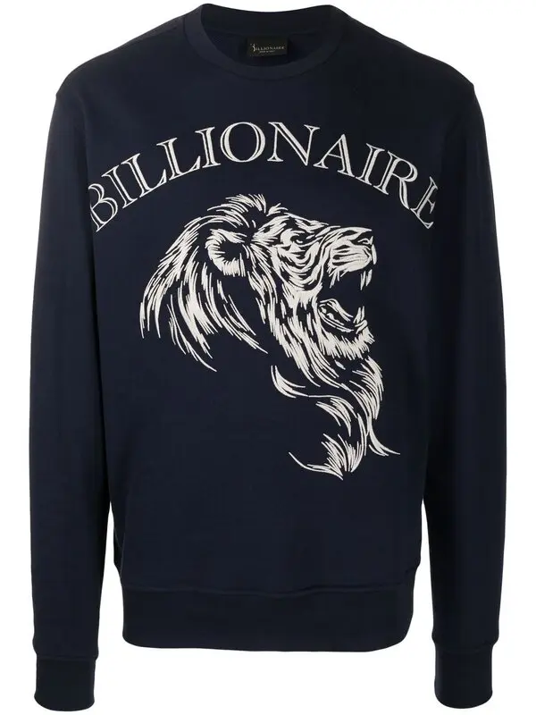 BILLIONAIRE Logo-print Detail Sweatshirt