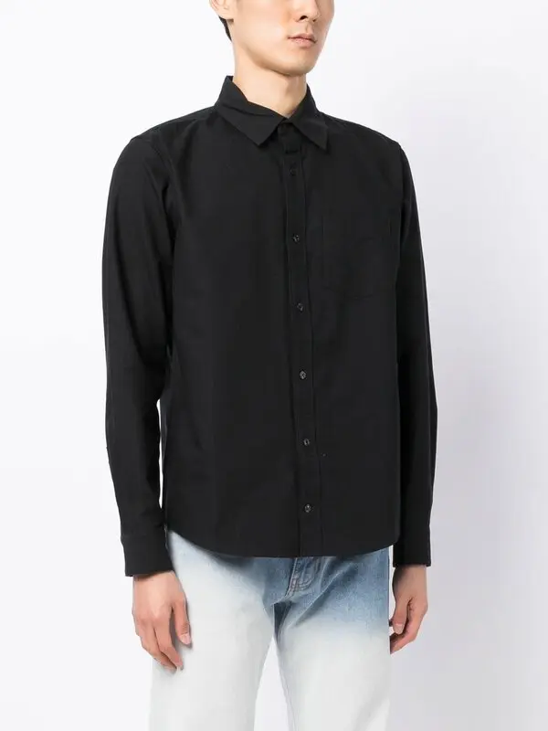 ADVISORY BOARD CRYSTALS Long Sleeve Front Pocket Shirt