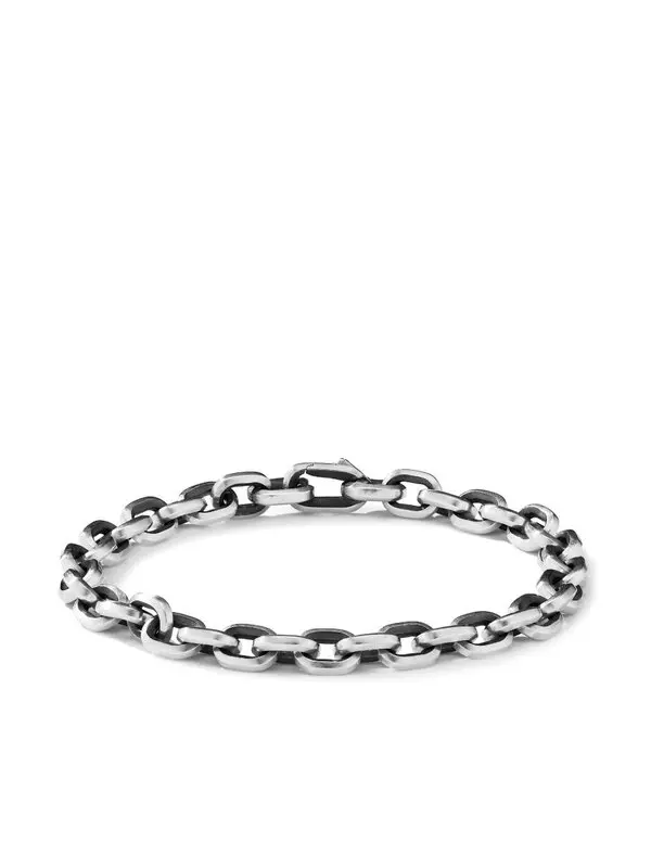 David Yurman Sterling Wheat Chain Bracelet - Silver