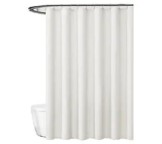 TRULY CALM Embossed Fabric 70x72 Shower Liner
