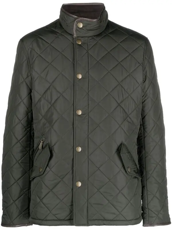 Barbour Powell Quilted Long-sleeve Jacket