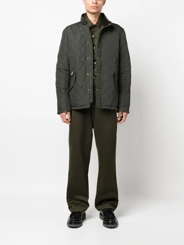 Barbour Powell Quilted Long-sleeve Jacket