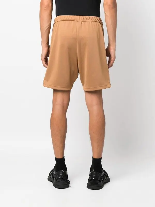 Heron Preston Logo-patch Deck Shorts - Black