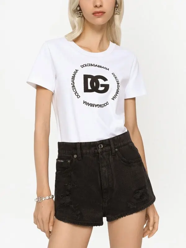 Dolce & Gabbana Interlock Dg-logo T-shirt