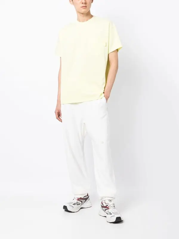 ADVISORY BOARD CRYSTALS Patch-pocket Short-sleeve T-shirt - Yellow