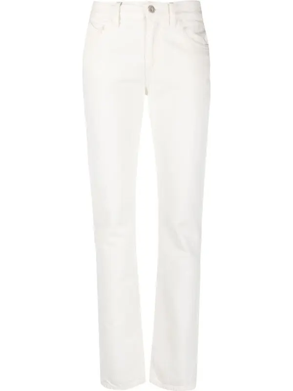 Attico High-rise Slim-leg Jeans