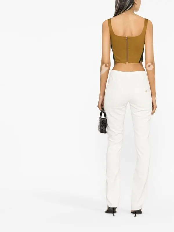 Attico High-rise Slim-leg Jeans