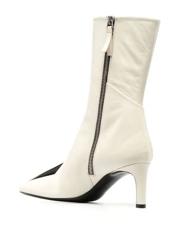JIL SANDER Square-toe Ankle Boots