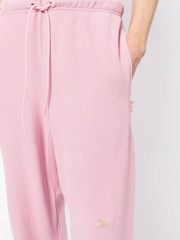 ADVISORY BOARD CRYSTALS Drawstring Track Pants - Pink