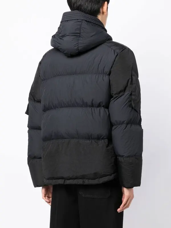 PARAJUMPERS Two-tone Hooded Padded Jacket