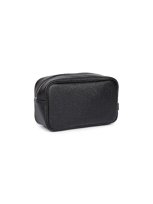 Saint Laurent Leather Cosmetic Case