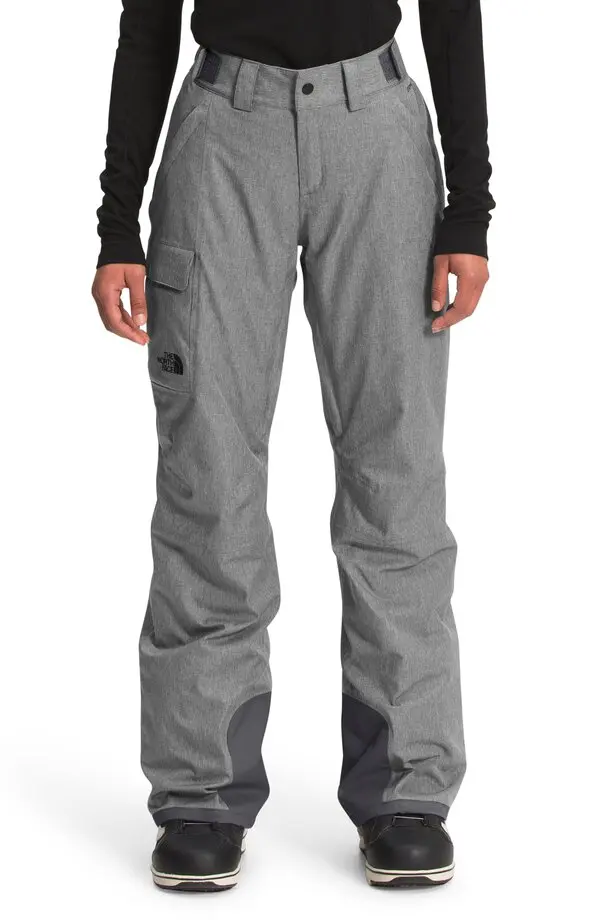 The North Face Freedom Waterproof Insulated Pants - Medium Grey Heather