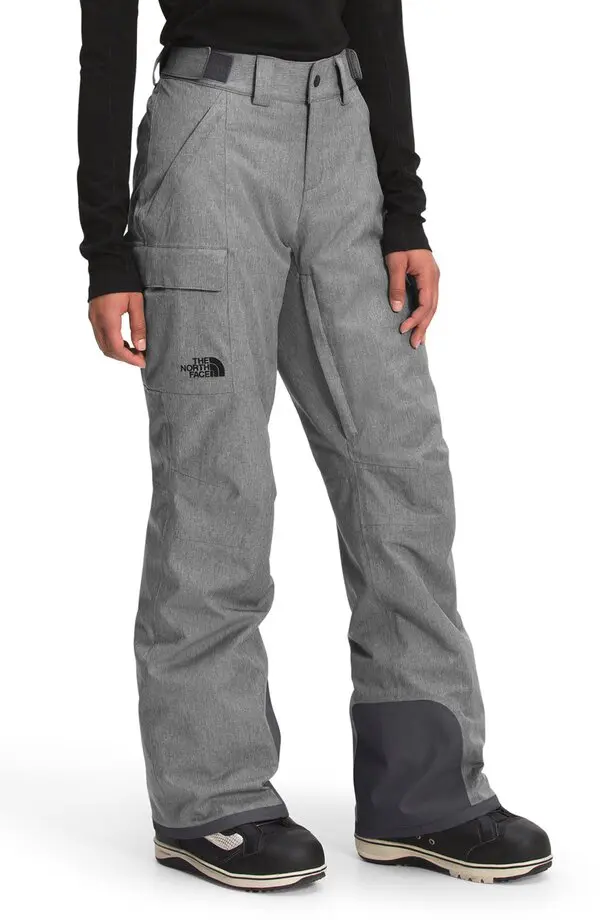 The North Face Freedom Waterproof Insulated Pants - Medium Grey Heather