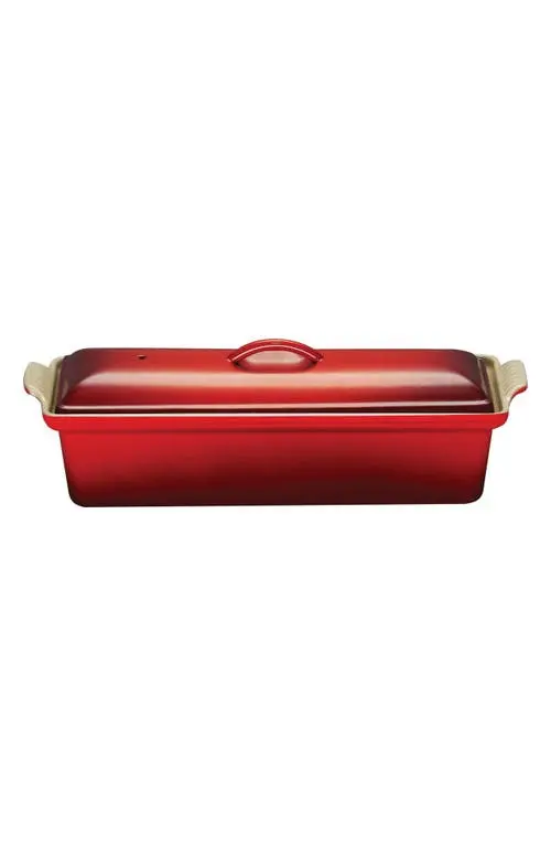 LE CREUSET 1.5-quart Enameled Cast Iron Pate Terrine - Cerise