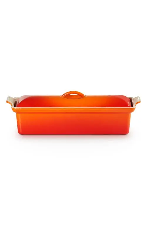 LE CREUSET 1.5-quart Enameled Cast Iron Pate Terrine - Flame