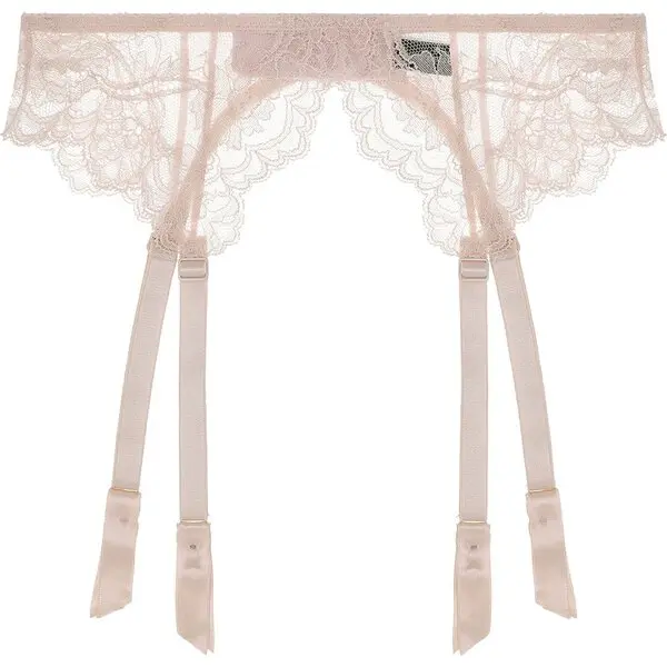 JOURNELLE Anais Suspender Belt - Petal
