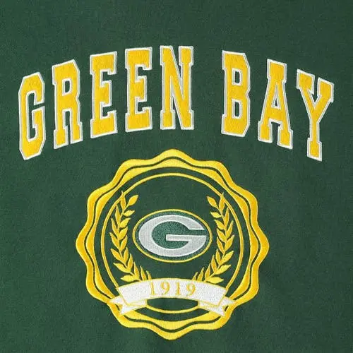 Tommy Hilfiger Bay Packers Becca Drop Shoulder Pullover Hoodie