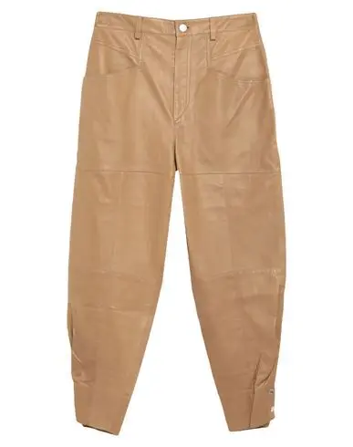 Isabel Marant Lambskin Leather Tapered Pants