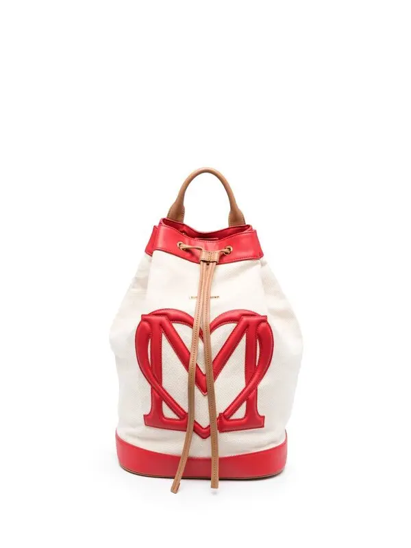 Moschino Logo-motif Drawstring Backpack
