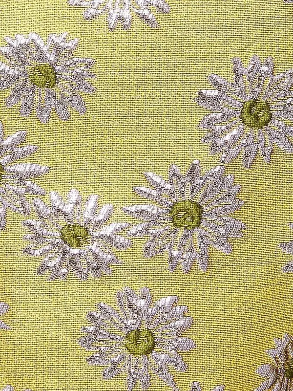 La DoubleJ Hendrix Floral-embroidered Trousers - Yellow