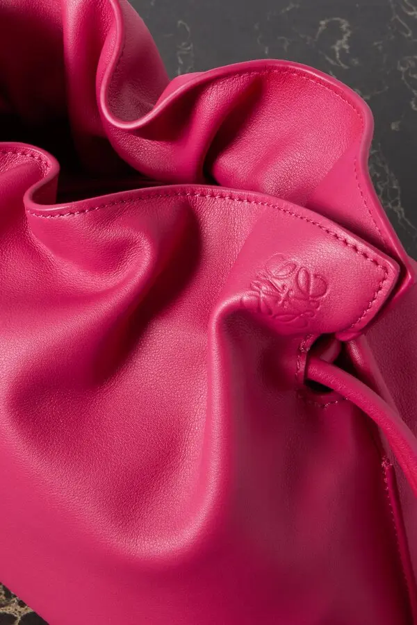 Loewe Flamenco Medium Leather Clutch