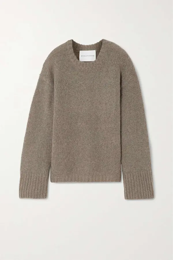BY MALENE BIRGER Cierra Brushed Knitted Sweater