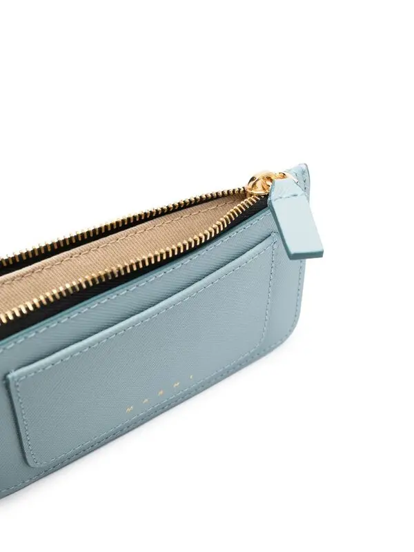 Marni Logo-print Leather Card Case