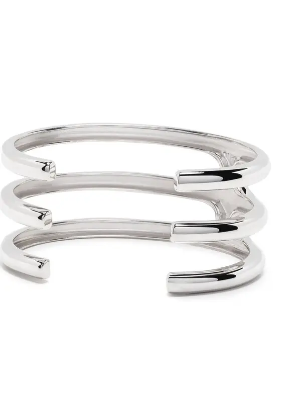 Tom Wood Cage Double Cuff Bracelet