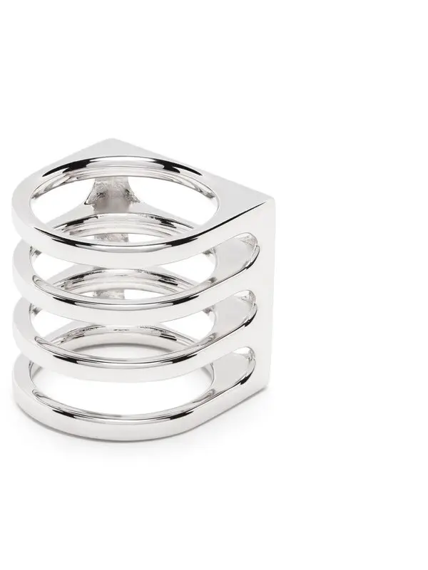 Tom Wood Cage Triple Ring