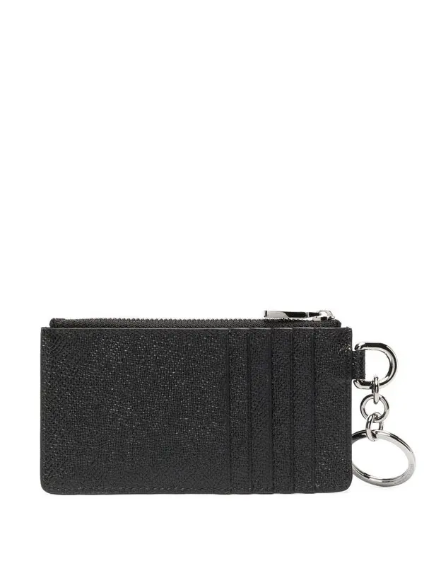Dolce & Gabbana Logo-tag Leather Card Holder
