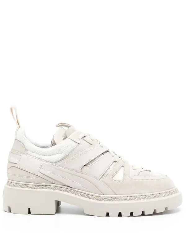 Bally Panelled Lace-up Sneakers