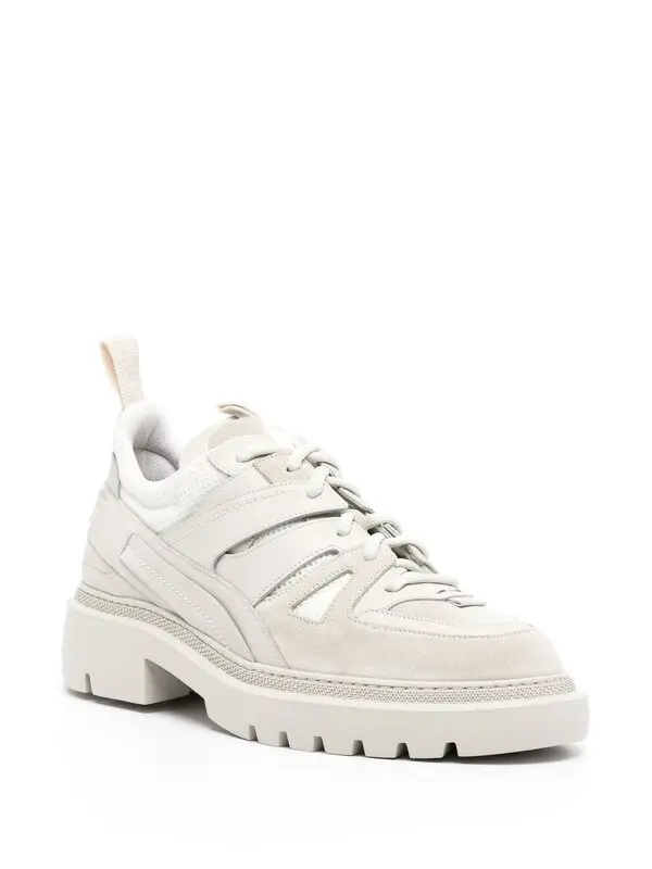 Bally Panelled Lace-up Sneakers