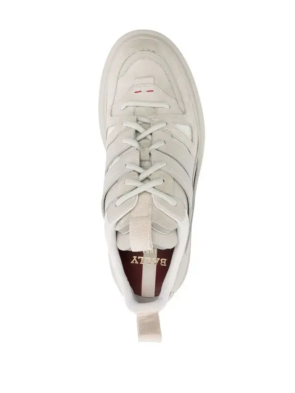 Bally Panelled Lace-up Sneakers