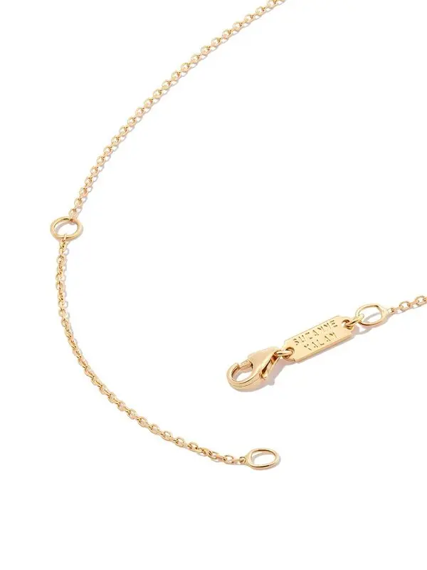 SUZANNE KALAN 18kt Yellow Gold Emerald Necklace