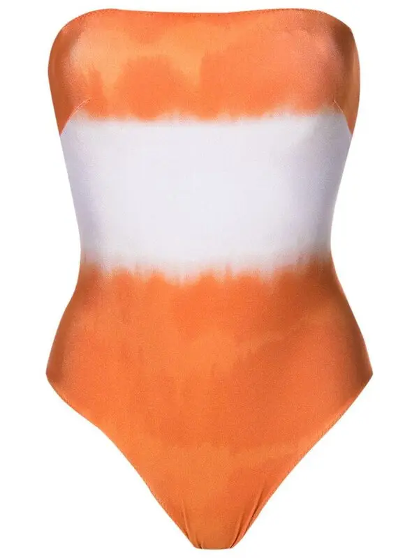 CLUBE BOSSA Baloutelli Tie-dye Swimsuit - Orange