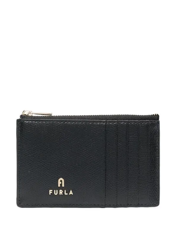 Furla Logo-plaque Detail Wallet - Black