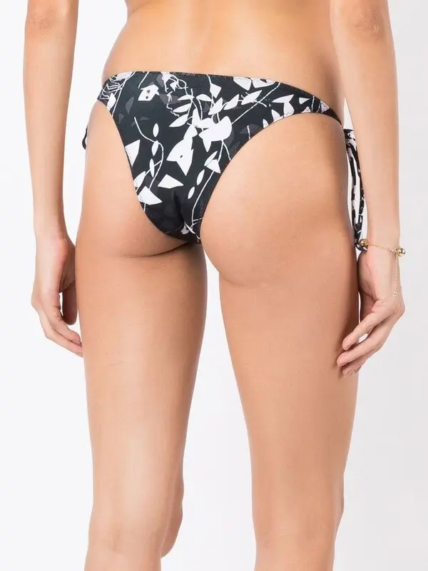 CLUBE BOSSA Abstract-pattern Bikini Bottom - Black