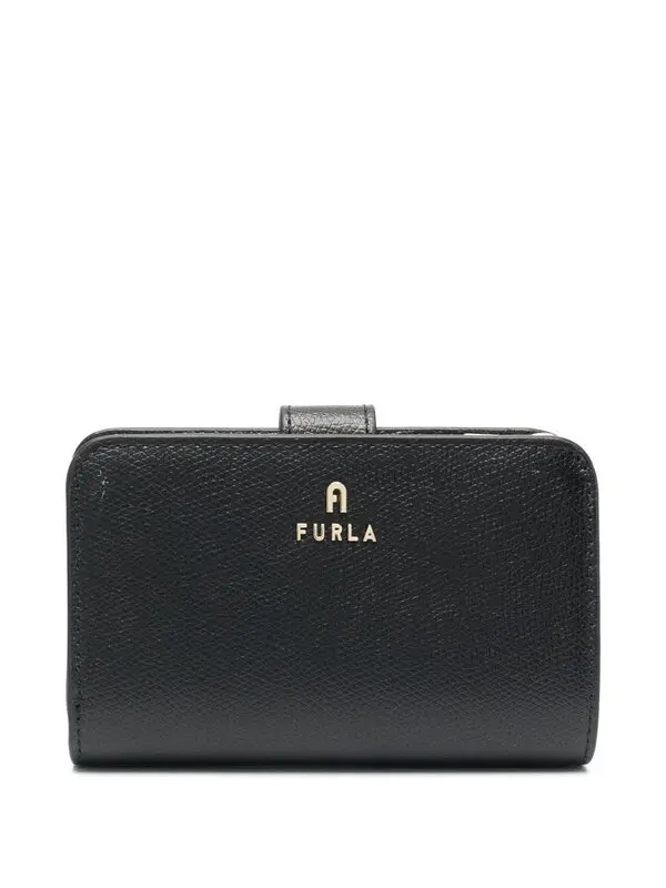 Furla Logo-plaque Detail Wallet - Black