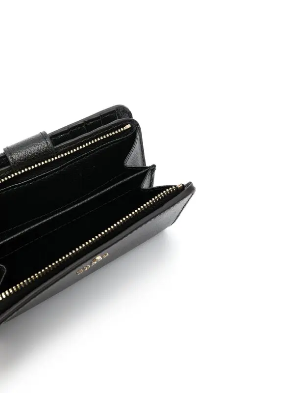 Furla Logo-plaque Detail Wallet - Black